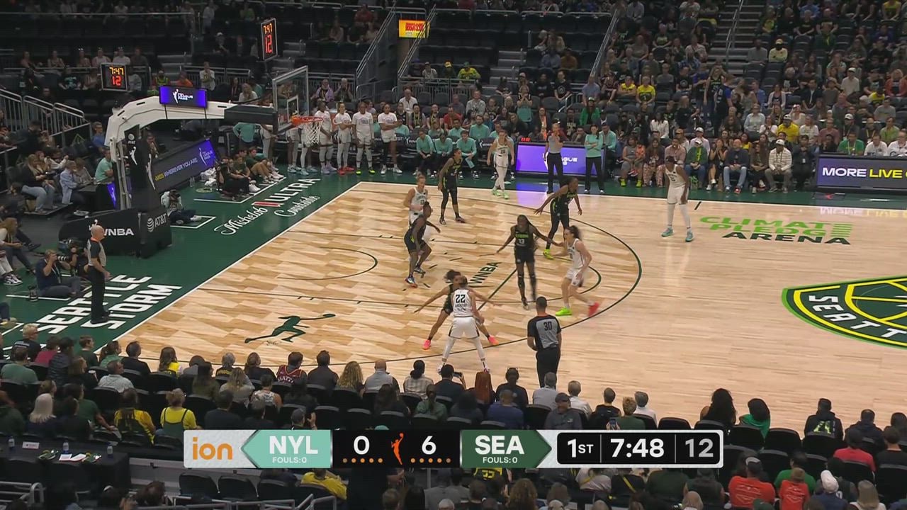 New York Liberty vs. Seattle Storm - WNBA Game Summary - August 30 ...