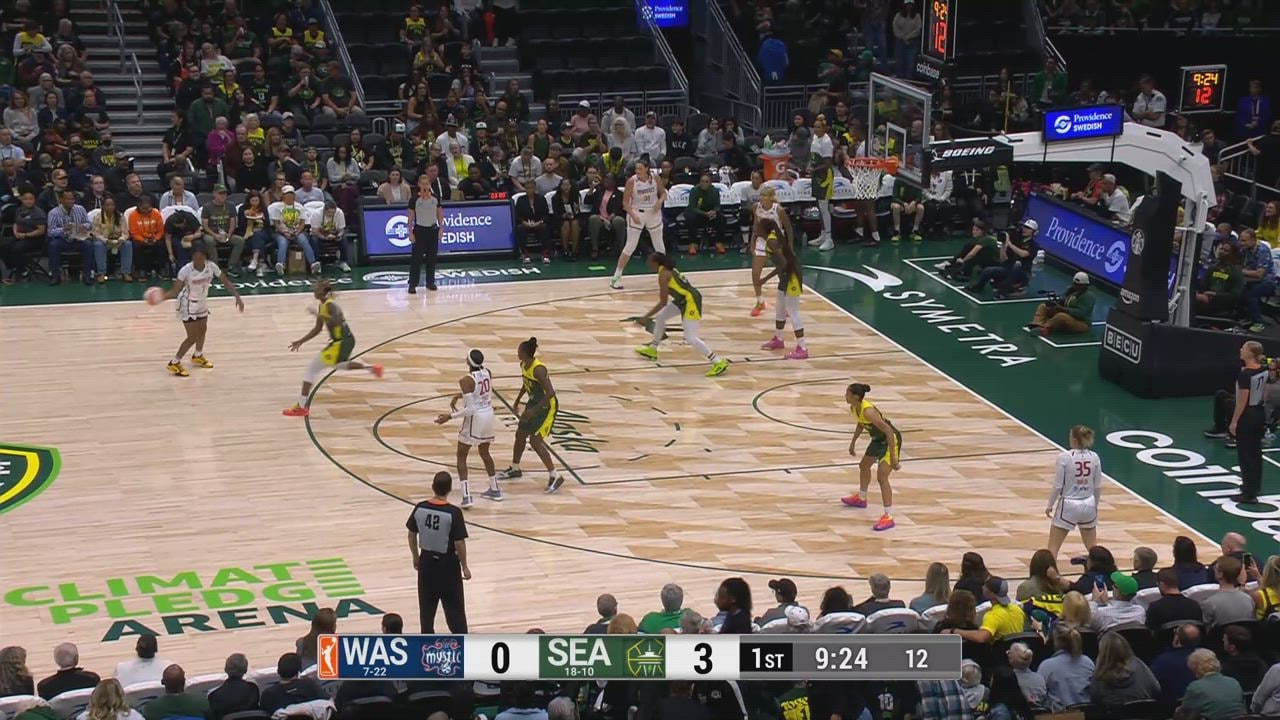 Washington Mystics vs. Seattle Storm - WNBA Game Summary - August 26 ...