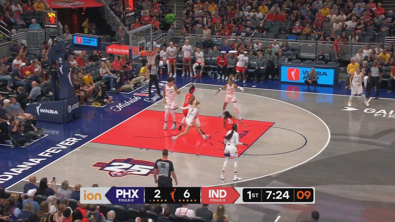 Phoenix Mercury vs. Indiana Fever - WNBA Game Summary - August 16, 2024 ...