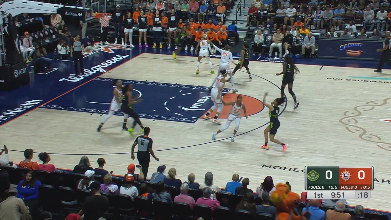 Seattle Storm vs. Connecticut Sun - WNBA Game Summary - September 1 ...