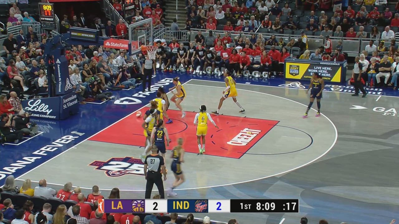 Los Angeles Sparks vs. Indiana Fever - WNBA Game Summary - September 4 ...