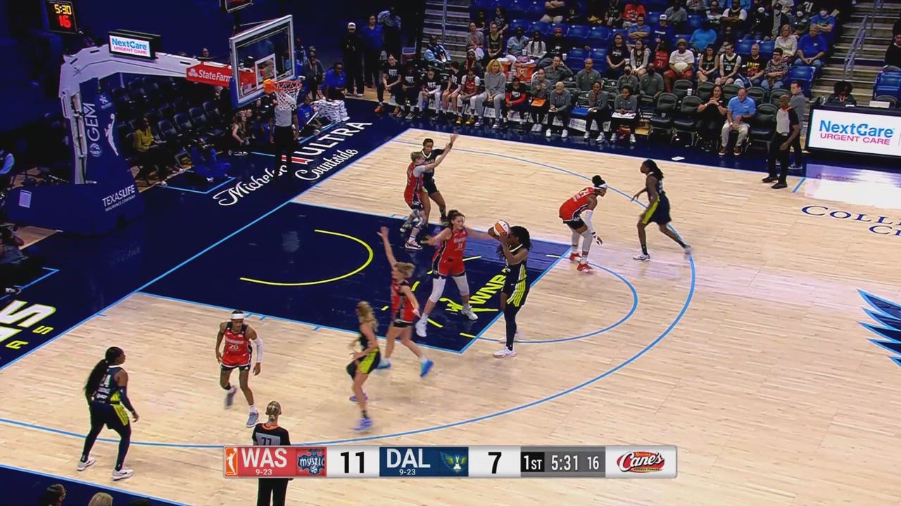 Washington Mystics vs. Dallas Wings - WNBA Game Summary - September 3 ...