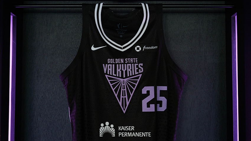 Golden State Valkyries Unveil Inaugural Uniforms