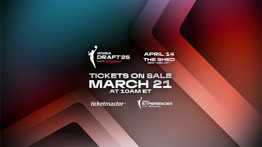 WNBA Draft 2025 Presented by State Farm® to be Held on April 14 at the ...