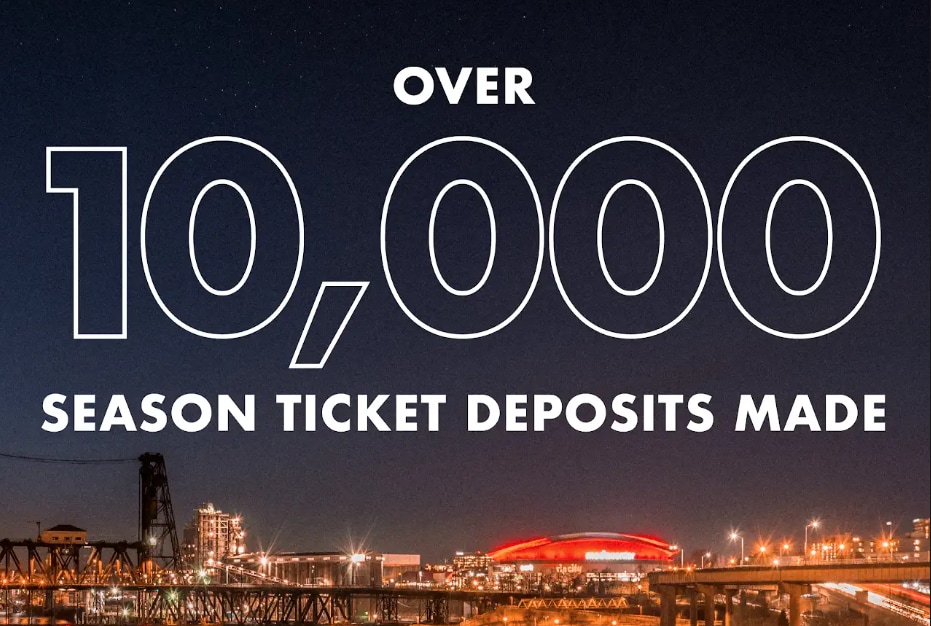 Portland’s WNBA Expansion Team Hits Monumental Milestone of 10,000 ...