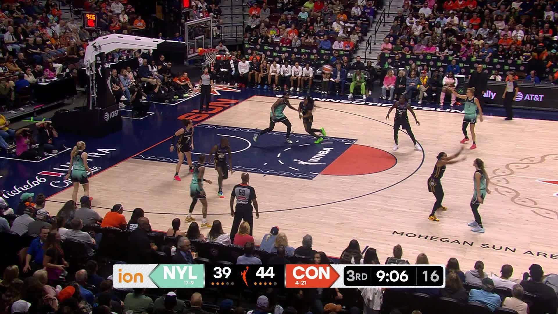 New York Liberty vs Connecticut Sun Aug 1, 2025 Game Summary | WNBA.com